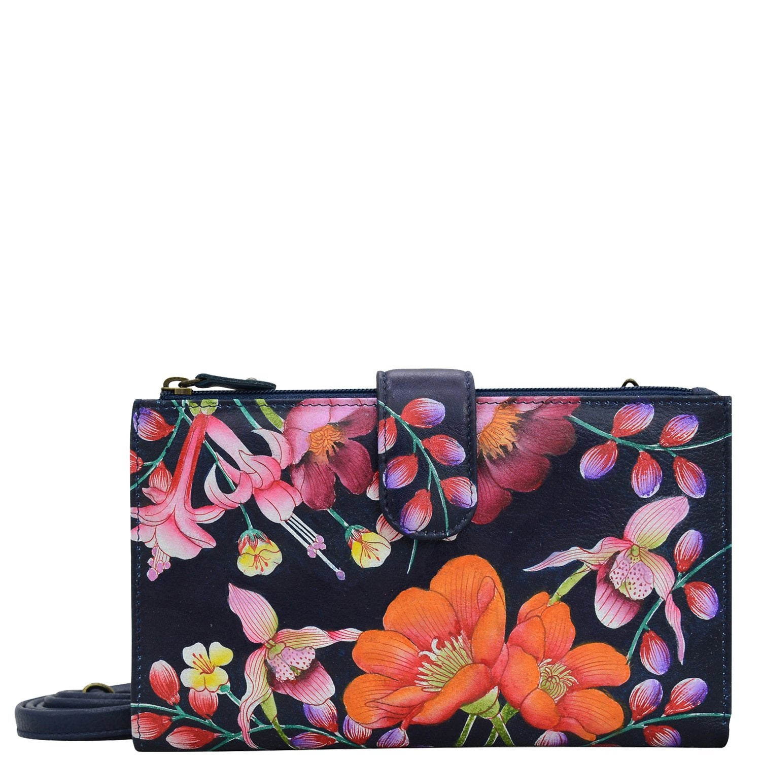 Leather Hand Painted Cell Phone Case & Wallet - 1113 – Anuschka (CA)